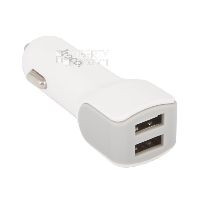 АЗУ HOCO Z23 Grand Style 2xUSB, 2.4А + USB кабель Lightning 8-pin, 1м ...